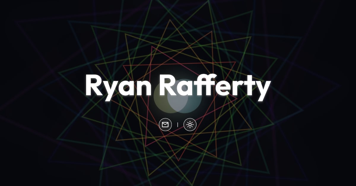 Ryan Rafferty | ryra.ca